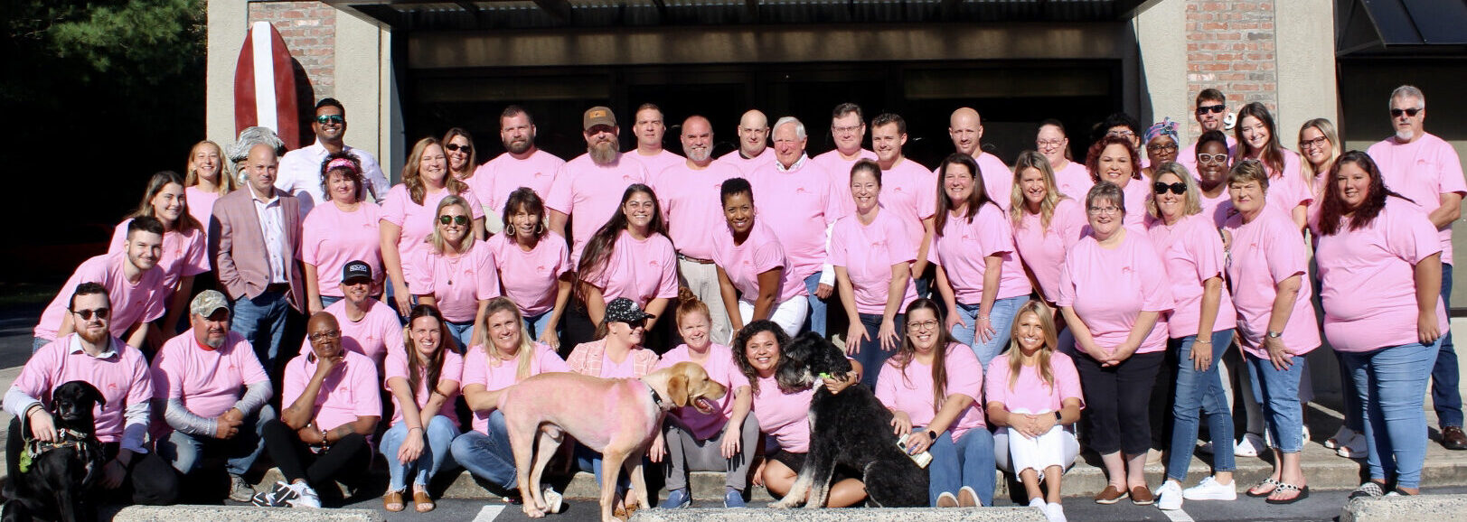 "Blue Turns Pink" Campaign in Support of Breast Cancer Awareness Month ...